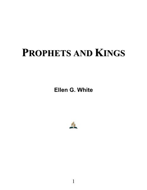 Prophets and Kings - Ellen G. White