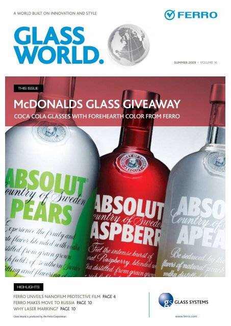GLASS WORLD. - Ferro