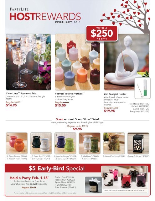 HOSTREWARDS - PartyLite