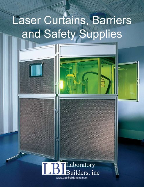 Laser Curtains, Barriers and Safety Supplies - Laboratory Builders, Inc.