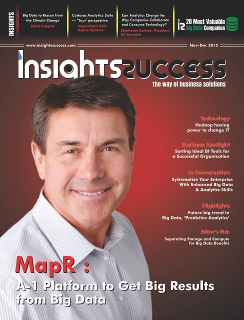 Insights Success 20 Most Valuable Enterprise Big Data Companies