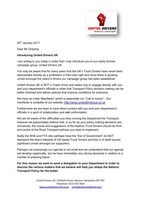 Chris Grayling Initial Letter