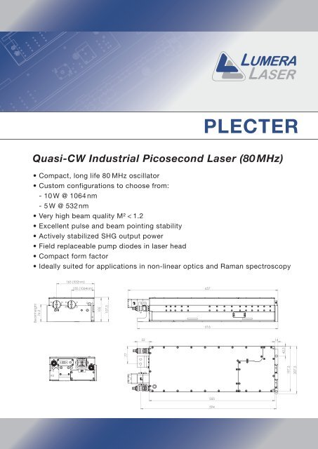 (80MHz) PLECTER - RPMC Lasers