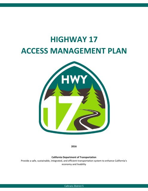 ACCESS MANAGEMENT PLAN