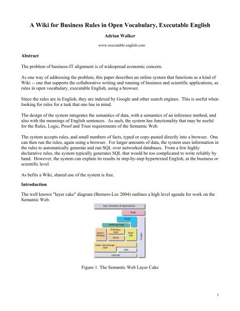 A Wiki for Business Rules in Open Vocabulary Executable English