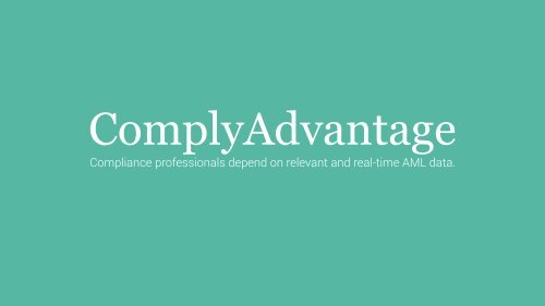 ComplyAdvantage