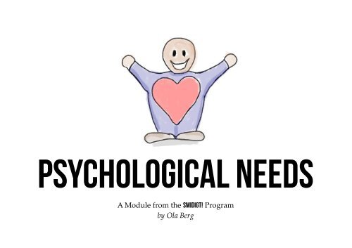 Psychological Needs