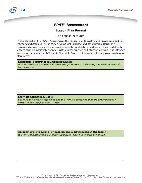 Ppat Assessment