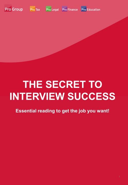 Interview Booklet