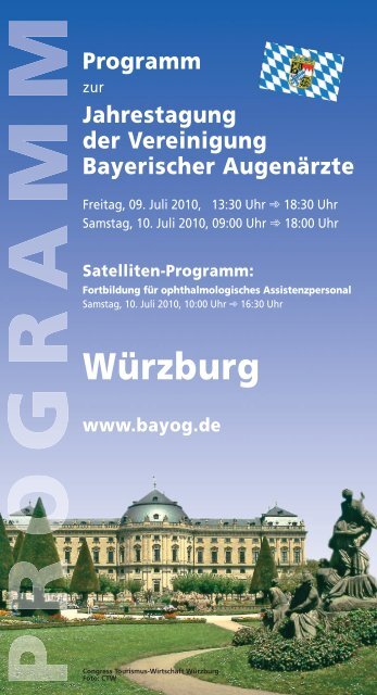 Programm - Universitätsklinikum Würzburg Programm - Universitätsklinikum Würzburg