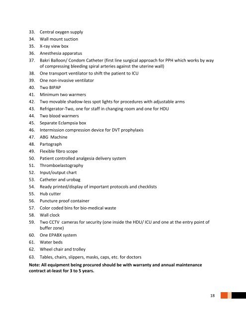33. Central oxygen supply