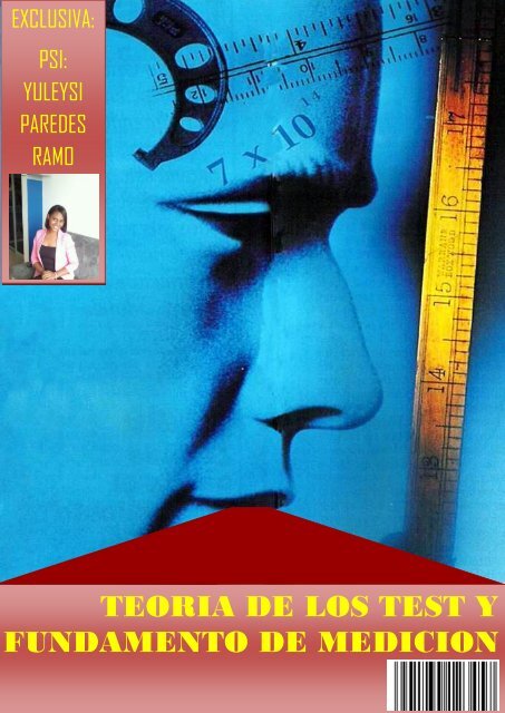 TEORIA DE LOS TEST Y FUNDAMENTO DE MEDICION