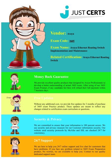 Get Latest And Updated 3605 Exam Preparation Materials