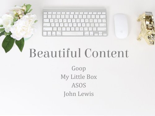 Beautiful Content Marketing