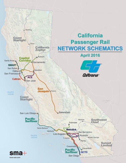 Passenger Rail NETWORK SCHEMATICS California Passenger Rail NETWORK ...