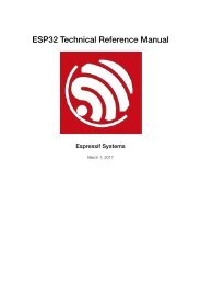 ESP32 Technical Reference Manual