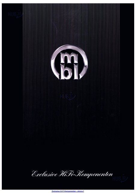 Exclusive Hi-Fi Komponenten