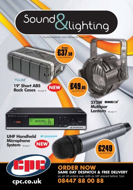 Cpc plate amplifier enclosure
