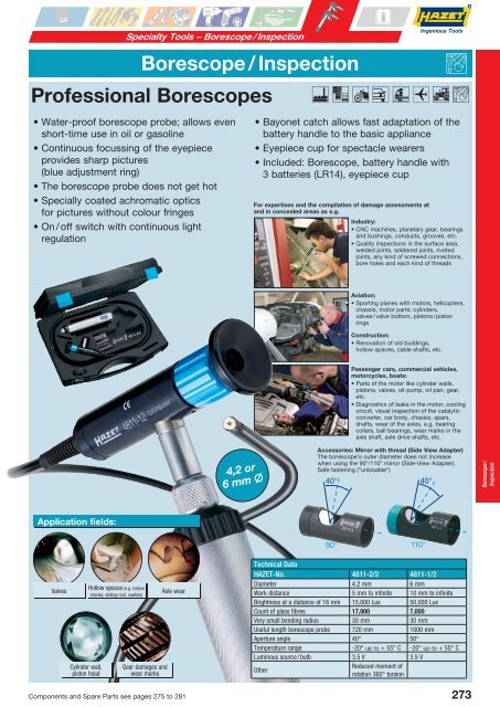 Borescope / Inspection Professional Borescopes XSWTUYV G