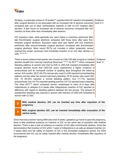 Methods of contraception