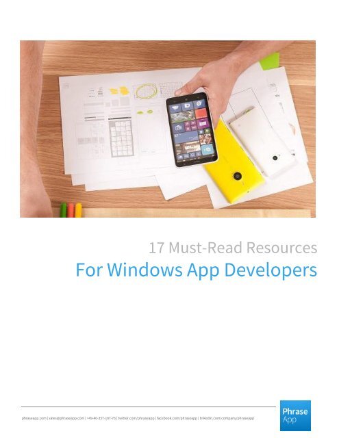 17 Must-Read Resources For Windows App Developers