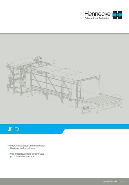 SLABSTOCK LINES - JFLEX
