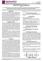 SERATEC® PSA SEMIQUANT