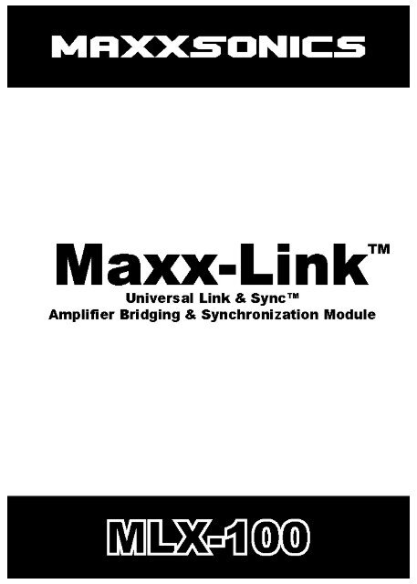 Maxx-link mlx-100