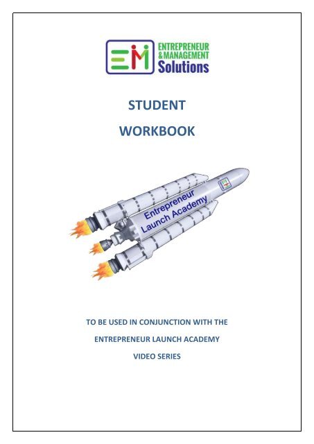 Entrepreneur Launch Academy Workbook