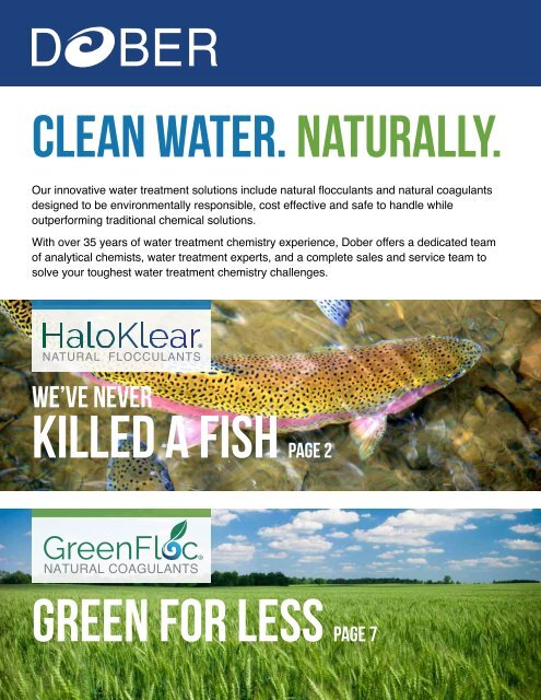 Water Treatment Overview