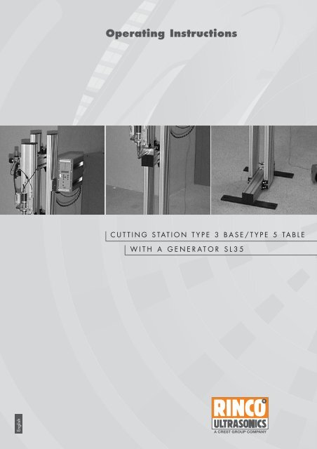 Operating Instructions