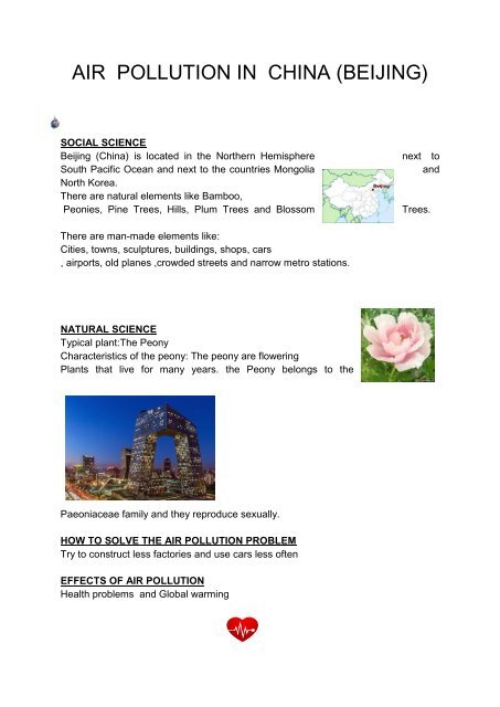 Air pollution in china