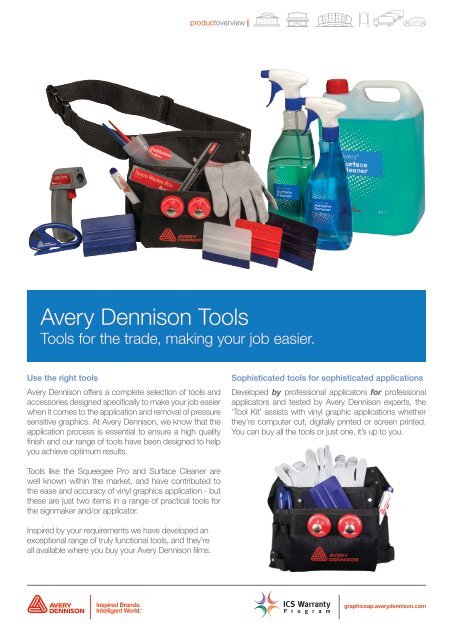 Avery Dennison Tools