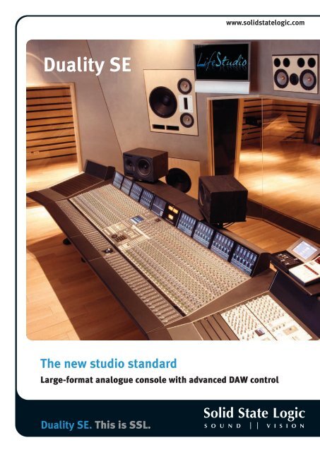 Duality SE Brochure - Solid State Logic