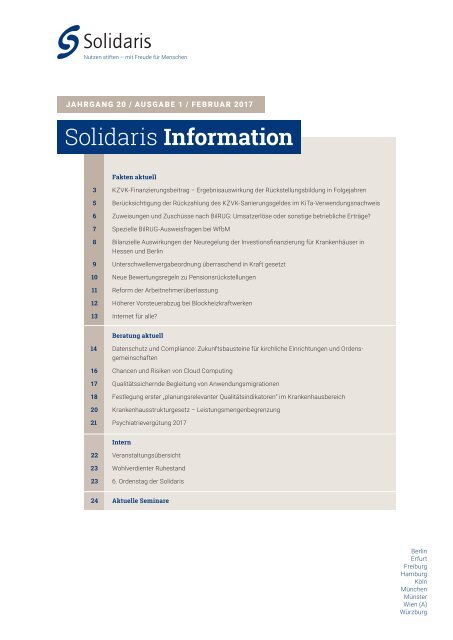 Solidaris Information