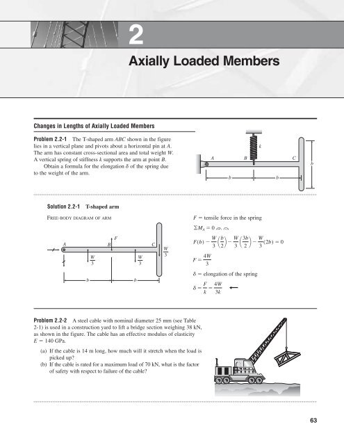 2 Axially Loaded Members