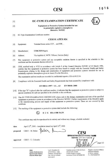CESI 01 ATEX 026.pdf - Belco