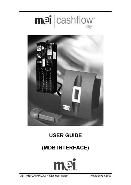 USER GUIDE (MDB INTERFACE)