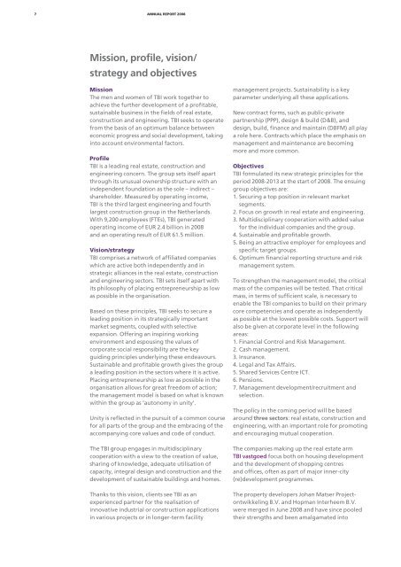 6 Organisational