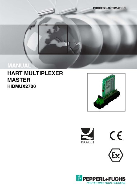 MANUAL HART MULTIPLEXER MASTER - Pepperl+Fuchs