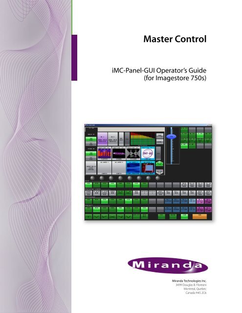 Master Control - Miranda Technologies