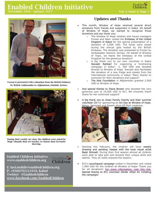 Enabled Children Initiative