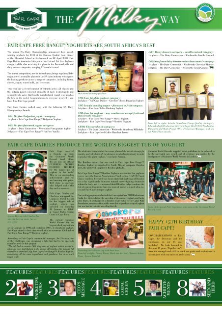 The history of Healey's cheese - Fair Cape Dairies