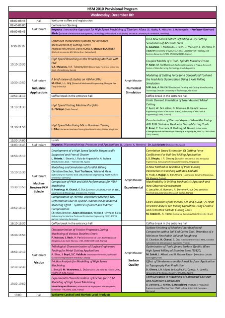 Institute of Production Management, Technology and Machine