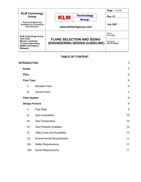 engineering design guideline