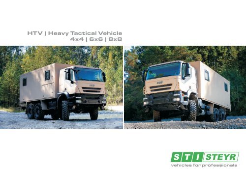 HTV | Heavy Tactical Vehicle - STI | Steyr Trucks