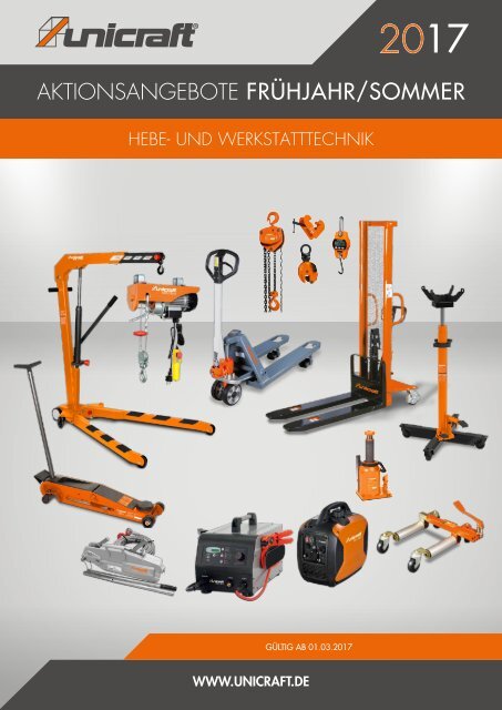 UNICRAFT Aktion