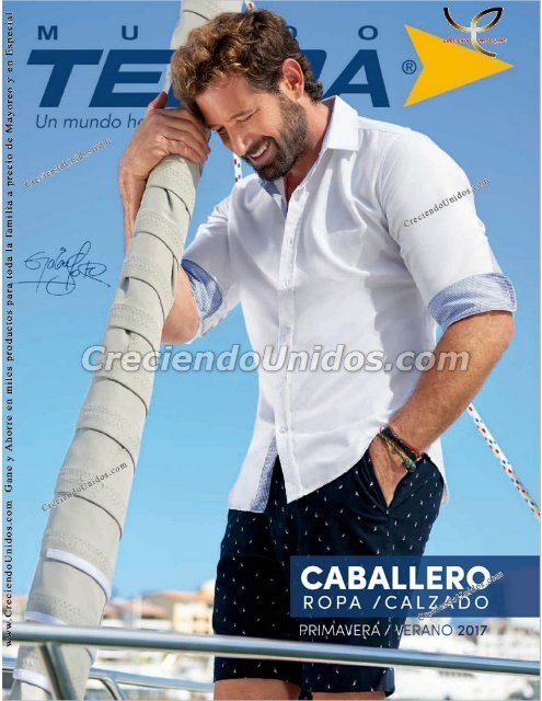 #557 Mundo Terra Caballero Calzado y Ropa Primavera Verano 2017