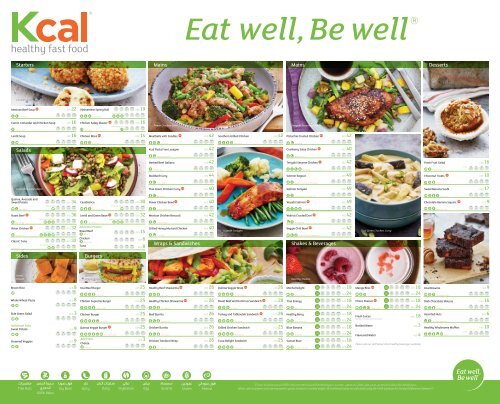 Kcal-Menu_English