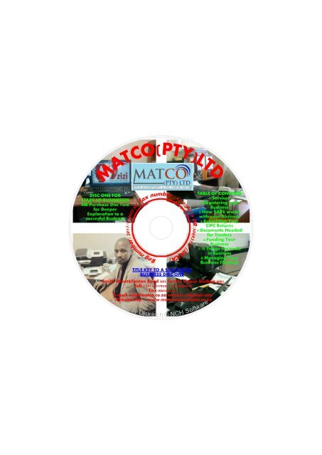 MATCO DISC ONE